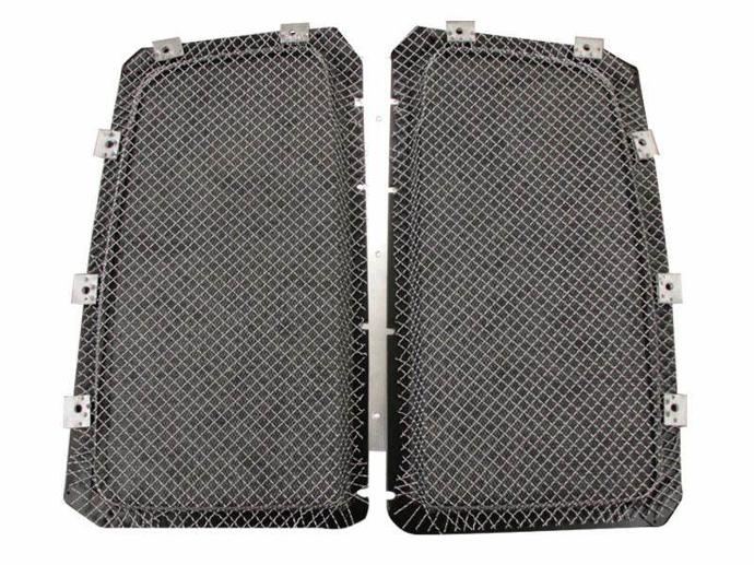 KENWORTH T660 CHROME GRILLE MESH SCREEN WITH BUGSCREENS (COMPLETE SET ...